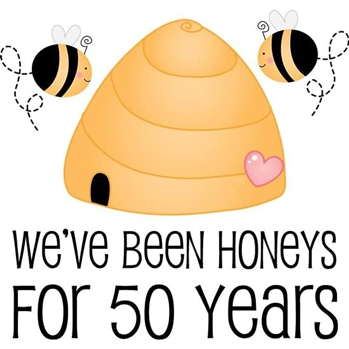 CafePress 50Th Anniversary Honey Mug Ceramic Coffee Mug, Tea Cup 11 oz