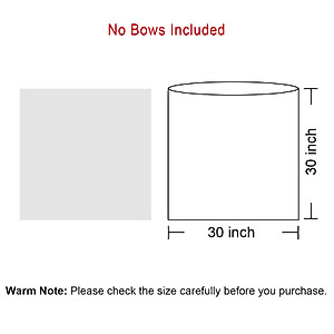 Morepack Large Cellophane Bags for Gift basket 30x30 Inches Clear Basket Bags 20 Pieces