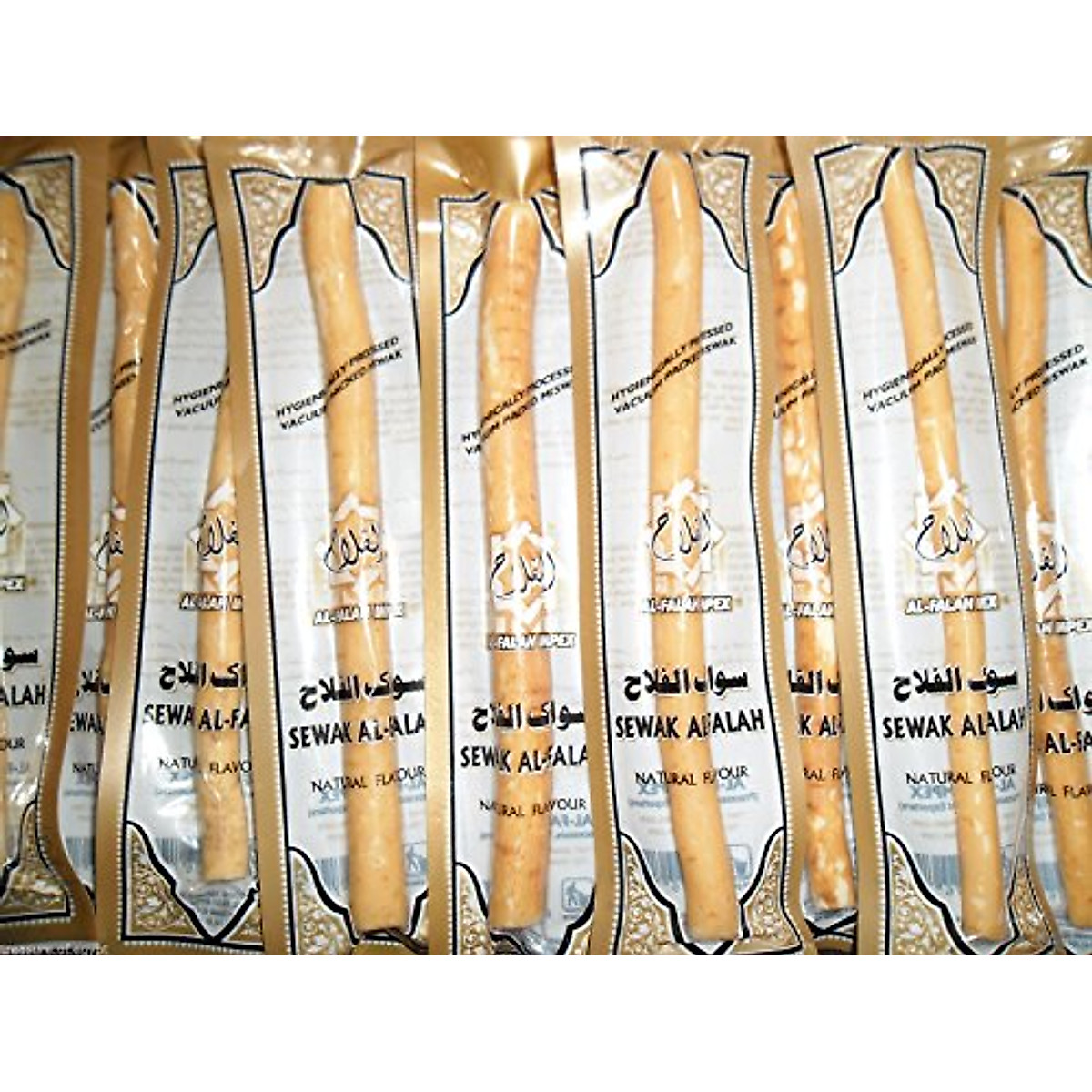 Sewak Al-Falah: Miswak (Traditional Natural Toothbrush) (10 Pack)