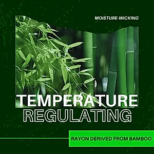 LCBD Rayon Made from Bamboo Teal Body Cooling Pillowcase 20x54 inches