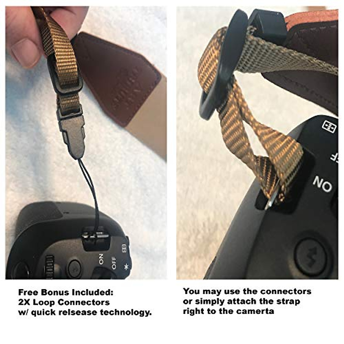 Art Tribute Spring Blossom Flowers Camera Shoulder Strap Belt For All DSLR Camera – Vibrant Design Universal DSLR Strap, Multi Color Neck Belt Best Gift for Men & Women Photographers