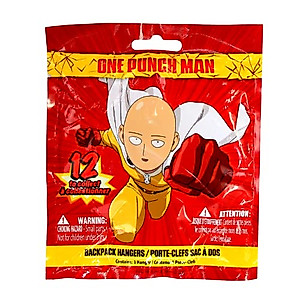 Toptoys2u Bargain Bundles One Punch Man Anime Manga Blind Bag Key Ring Backpack Hanger 10 Pack