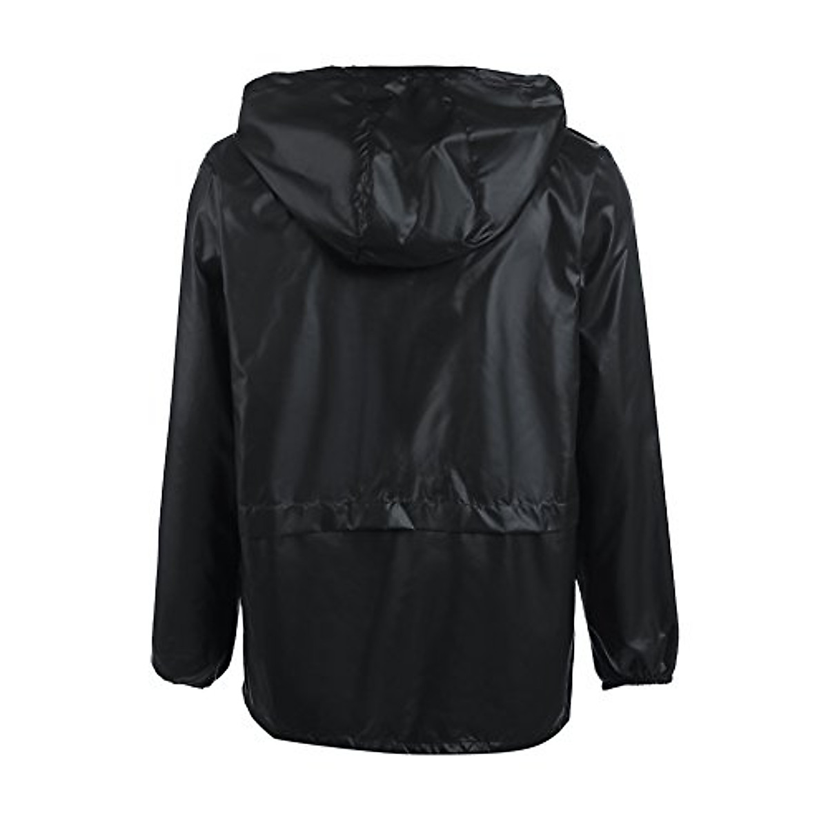 COOFANDY Mens Light Packable Rain Jacket with Hood Waterproof Trench Raincoats