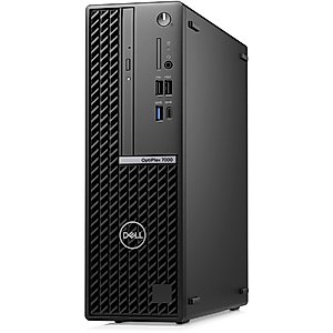 Dell OptiPlex 7000 Desktop Computer - Intel Core i7 12th Gen i7-12700 Dodeca-core (12 Core) 2.10 GHz - 16 GB RAM DDR4 SDRAM - 512 GB M.2 PCI Express NVMe 3.0 x4 SSD - Small Form Factor - Black