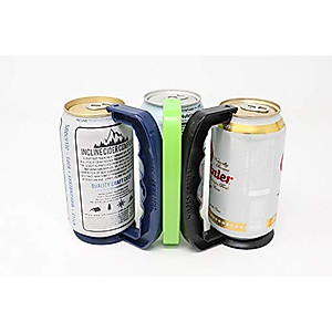 Cansteiner Beer and Soda Can Holder (Navy Blue)