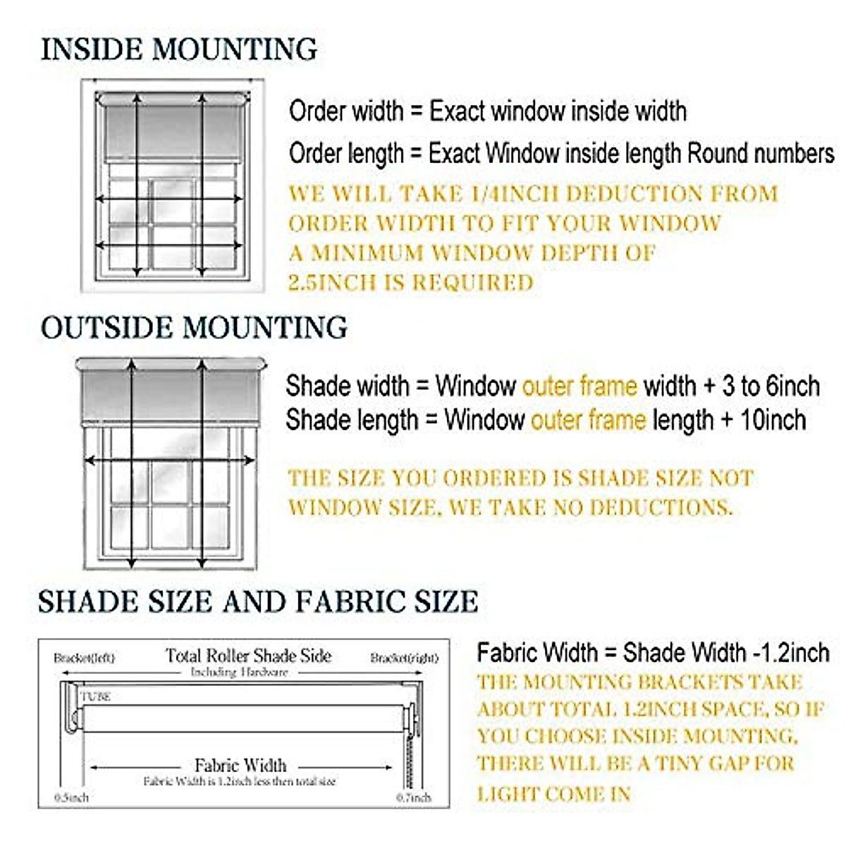 Blackout Cordless Window Roller Shades, Beige Custom Easy to Control Window Blinds with Spring Lifting System for Home, Windows, Doors, French Door