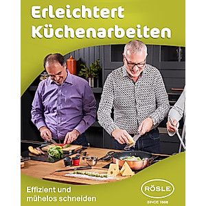 Rosle Basics Line Stainless Steel Pairing Knife, 3.5-inch Blade