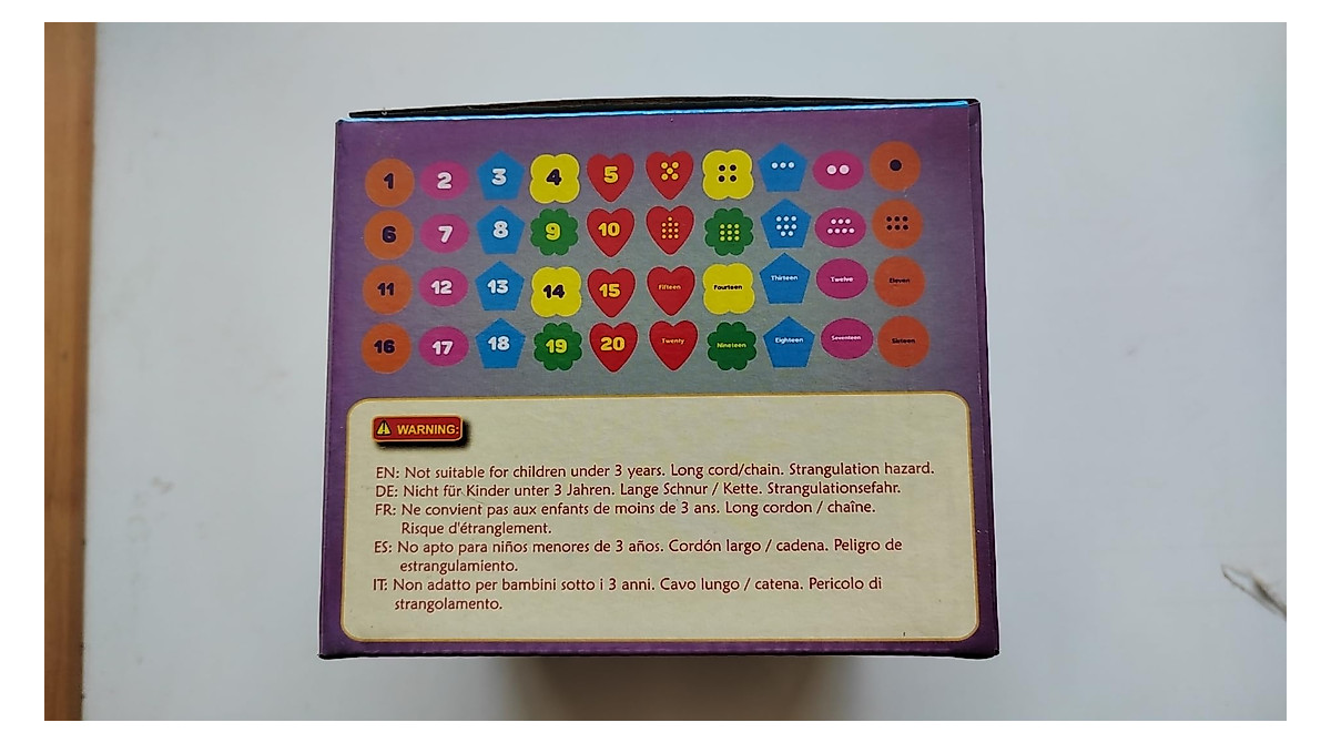 TOWO Wooden Alphabet & Number Blocks – Educational Toy