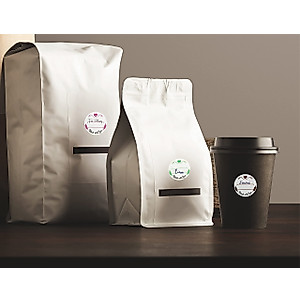 Seemy Food Labels 500 Pcs 8 Colors Labels for Containers, Stylish Design for Freezer Containers, Perfect Canning Labels, Jar Labels, Kitchen Labels, Removable Labels