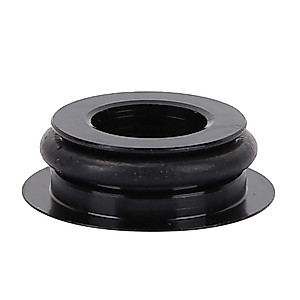 Bike Crank Cover, Crankset Dust Cover, 1pcs Aluminum Alloy Black Mountain Bike Hollow Crank Antidust Cover for Road Bikes, Mountain Bikes, Bicycle Accessory