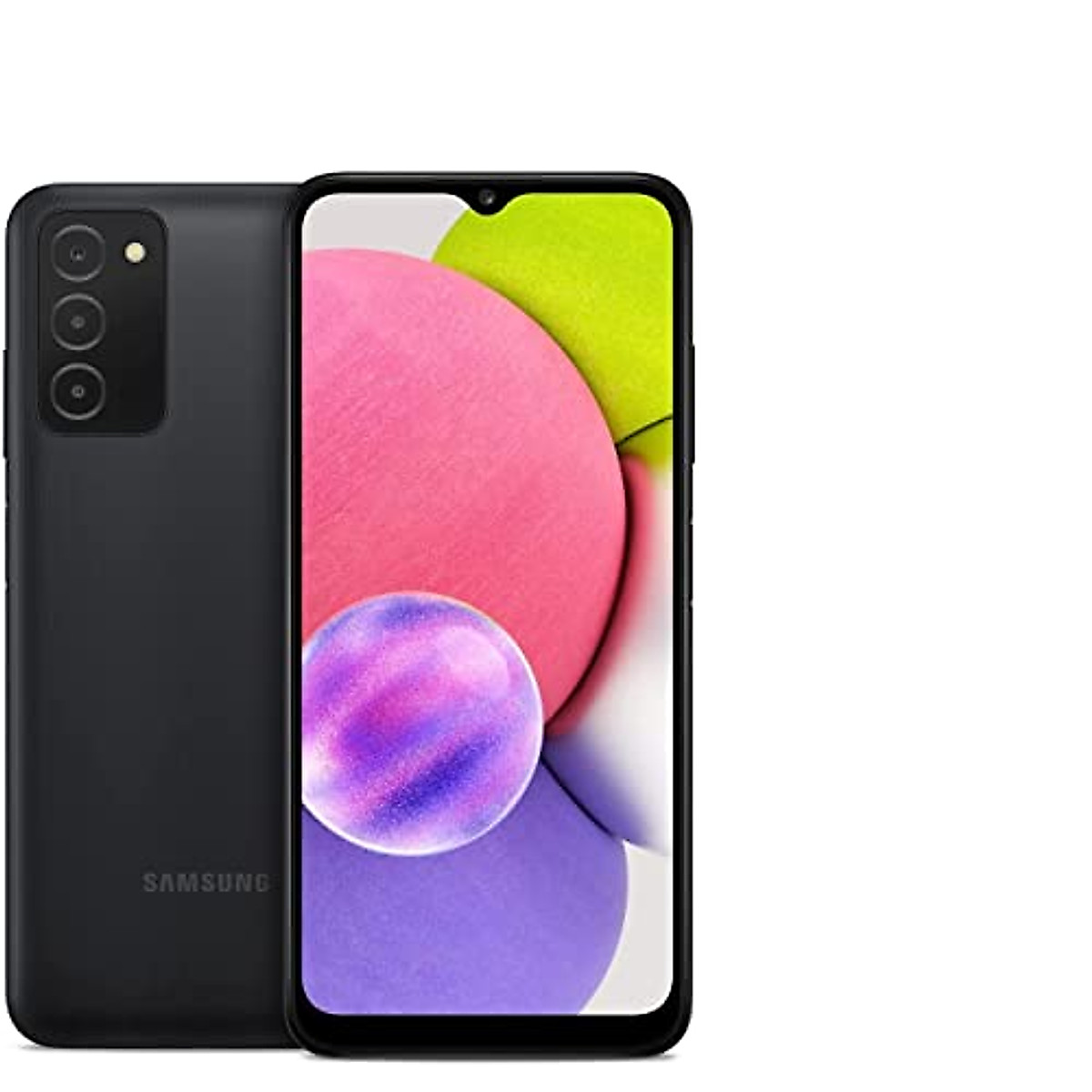 SAMSUNG Galaxy A03S, 32GB, Black, Verizon (Renewed)