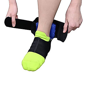 Brace Direct Night Splint + Air Wrap - for Plantar Fasciitis, Achilles Tendinitis and Heel Pain- Right or Left Foot- Men or Women