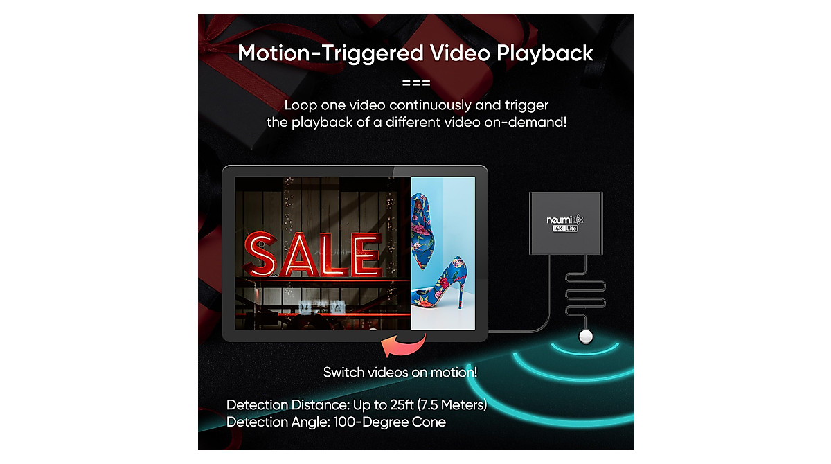 NEUMI Atom 4K Lite Media Player - Play UHD Videos Easily