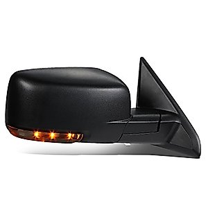 DNA Motoring TWM-037-OE-T888-BK-R Right Passenger Side Powered Heated Defroster Towing Mirror W/Turn Signal+Puddle Light Compatible with 09-16 Ram 1500/10-16 Ram 2500 3500 4500 5500