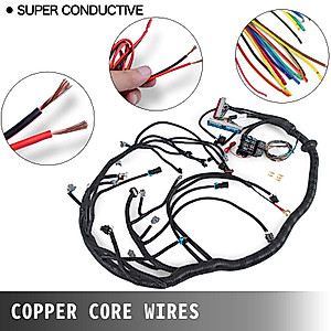 Mophorn 99-03 Standalone Wiring Harness with T56 Transmission for 1999-2003 DBC LS1 Vortec 4.8 5.3 6.0 4L60E
