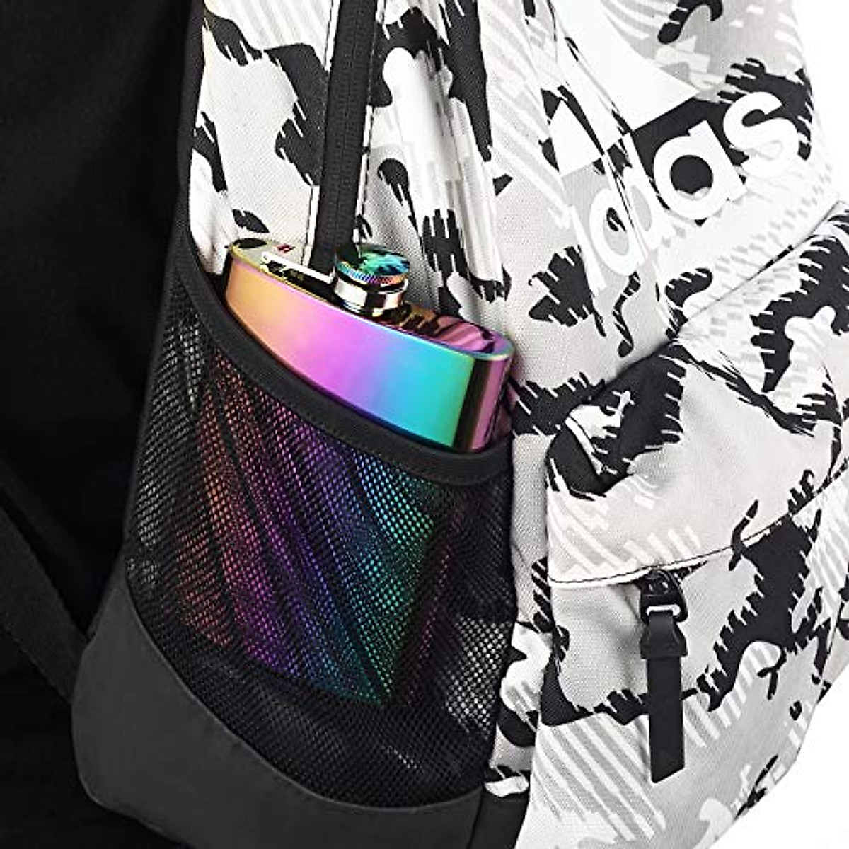 YFS Solid Rainbow Colored Flask for Liquor and Funnel, 8 Oz Leak Proof Stainless Steel Pocket Hip Flask