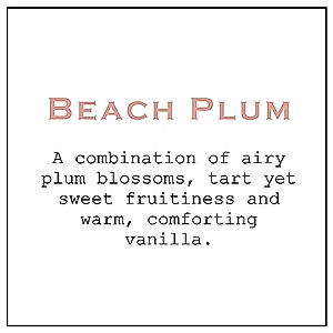 Simpatico No. 36 Beach Plum Hobnail Candle, Springtime Fruity Vanilla Blossom Scent, Pressed Hobnail Glass Jar, 100-Hour Burn Time, Scented Candles for Home, 16 oz