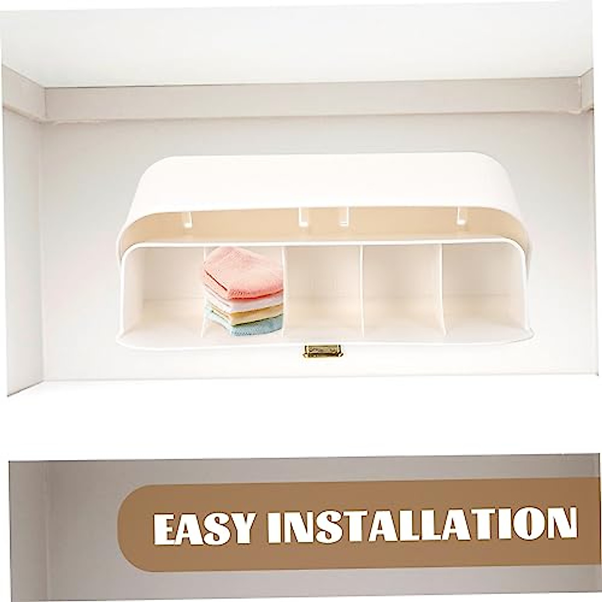 Alipis Socks Storage Box Storage Drawers Wall Mounted Drawers Baggie Organizer for Drawer College Apartment Essentials Underwear Storage Case Wall Organizer Box Jar Storage Container Pp