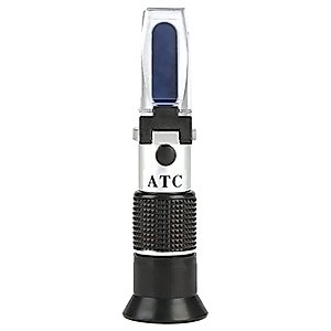 Boxwizard Refractometer Honey Refractometer Professional 5890% Accurate Brix Refractometer Honey Sugar Tester Meter Honey Refractometer for Honey Moisture