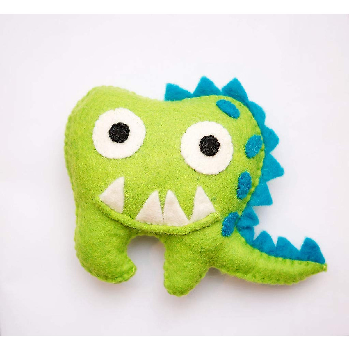 Nivas Handmade Dinosaur Tooth Fairy Pouch / Boy Tooth Fairy Pillow / Girl Tooth Fairy Pillow / Keepake Tooth Fairy Pillow / Monster Theme Tooth Fairy