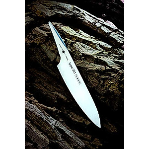 Chroma Type 301 Designed By F.A. Porsche 10 Inch Chef Knife P01, Silver