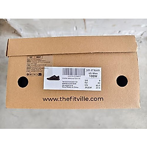 FitVille Wide Width Mens Slippers Non Slip Plush House Shoes with Adjustable Strap Indoor & Outdoor Winter Slippers with Arch Support for Foot Pain Relief