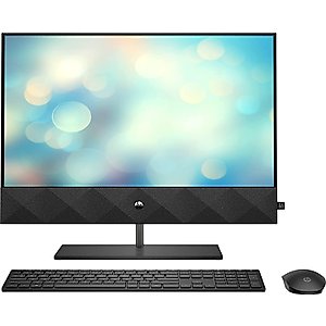 HP 23.8-inch Touchscreen All-in-One PC with Intel 12th Gen Processor, 64GB RAM, Windows 11 Pro, Bang & Olufsen Speakers, 3x USB 3.1, 3-in-1 Memory Card Reader, Keyboard/Mouse