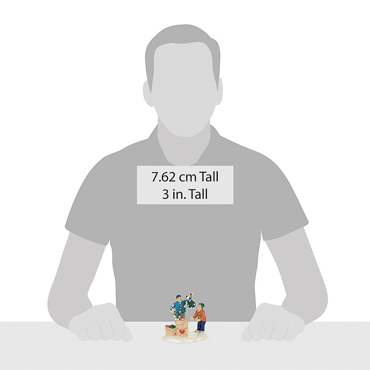 Department 56 Snow Christmas Vacation Clark and Rusty Figurine Village Accessory, Multicolored