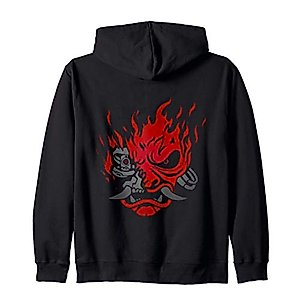 OniCyborg Cyberpunk Zip Hoodie