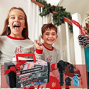 Burst Battle Top Set 8 Battling Tops Itcaoseklu Evolution Combination 4D Series 3 Launchers Blast Gyro Game with Portable Storage Box Gift for Kids Children Boys (Kids Edition)