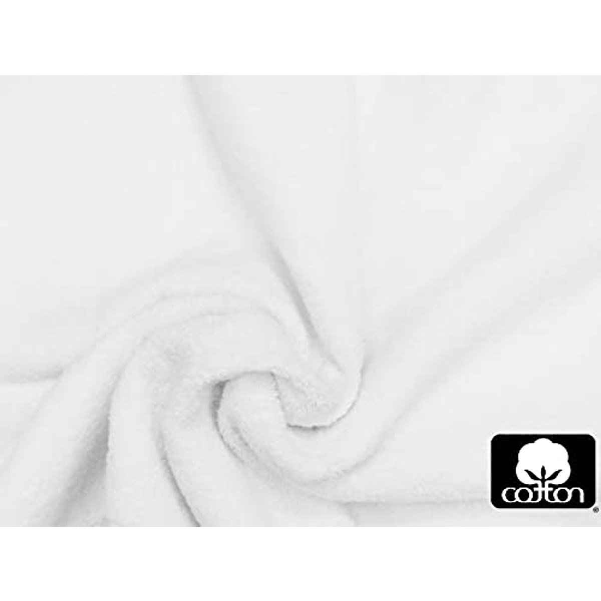 COTTON CRAFT Ultra Soft 4 Pack Oversized Extra Large Bath Towels 30x54 White Weighs 22 Ounces - 100% Pure Ringspun Cotton - Luxurious Rayon Trim - Ideal for Everyday use - Easy Care Machine wash