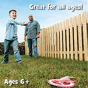 University Games | Flickin Chicken Indoor Outdoor Target Toss Game, The Go Anywhere Game for 2 or More Players Ages 6 and Up