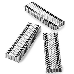 meite Corrugated Fasteners MC138 25 Gauge 1-Inch Crown 3/8-Inch Length Corrugated W Fastener Staples (1,000 PCS)