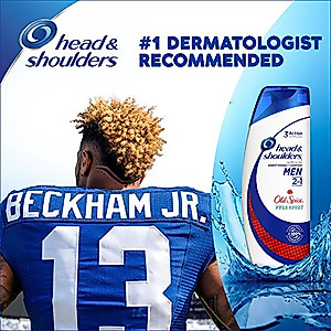 Head and Shoulders Old Spice 2-in-1 Anti-Dandruff Shampoo + Conditioner 23.7 Fl Oz (Packaging may vary)