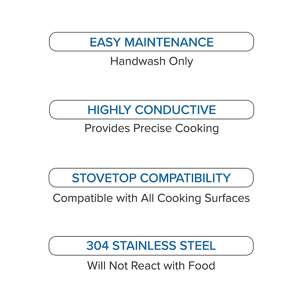 Viking Culinary Contemporary 4-Ply Copper Clad Cookware Set with Metal Lids, 9 Piece, Oven Safe, Works on All Cooktops including Induction