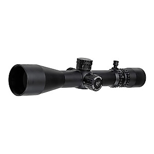 NIGHTFORCENXS 2.5-10x42mm F2 30mm Tube Durable Precise Accurate Black Gun Scope - ZeroStop Parallax Adjustable Second Focal Plane Illuminated Hunting Scope, Moar - 30 MOA (C458)