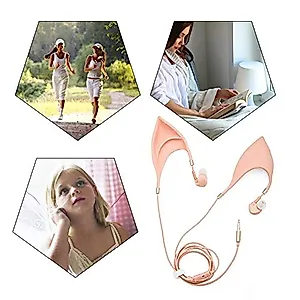 PiniceCore Elf Earbuds Earphones in-Ear Headphones Hands-Free Headset with Mic Ears for Kids