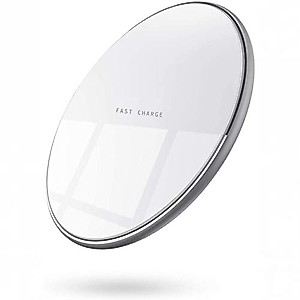 PHONIL 15W Wireless Charger Fast Charging Pad Slim for Galaxy Z Flip 3 and Z Fold 3 5G Phones, Quick Charge White Compatible with Samsung Galaxy Z Flip3 5G and Z Fold3 5G Models, PH-PH20862W4E-60