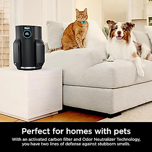 Shark Air Purifiers for Home Large Room with NeverChange Air Filter, 5 Year HEPA Filter, Covers 650 Sq. ft, Odor Neutralizer and Clean Sense Technology, Removes 99.98% of Dust & Allergens, HP152