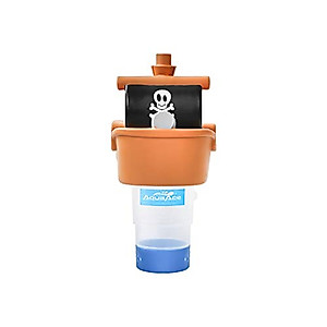 AquaAce Pirate Ship Floating Pool Chlorine Dispenser, Floater for 3 inch Chlorine Tablets