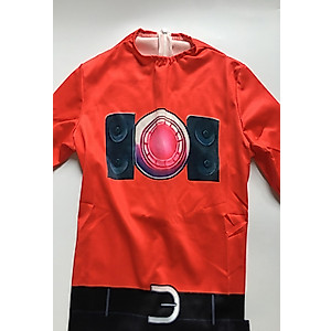 MSSmile-FANKID TV Camera Costume for Kids TV Man Camera Man Jumpsuit Cosplay Video Game Costumes Halloween Clothing(5-6Y/120CM,TVH2)