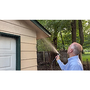 Atlantic Female to Female Heavy Duty Garden Hose 5/8 Inch x 5 Foot Black Water Hose Short Connection Leader Hose (5FT Female-Female)