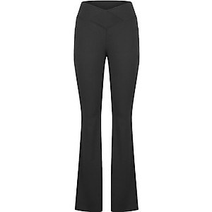 Aricy Women Casual bootcut yoga pants Fall Loose Comfy pants 2023 plus size High Waisted flare leggings Workout Palazzo Athletic Joggers Wide Leg Dress Comfortable Trousers Long Active Sweatpants