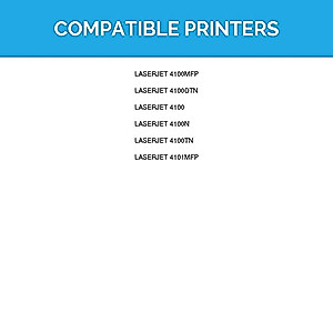 LD Products Remanufactured Toner Cartridge Replacement for HP 61X C8061X High Yield (Black, 2-Pack)