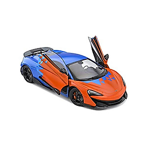 Solido S1804503 1:18 McLaren 600LT F1 Team Tribute Livery 2019 Collectible Miniature car, Multi
