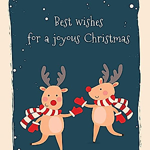 Christmas Card Brother | Made in America | Eco-Friendly | Thick Card Stock with Premium Envelope 5in x 7.75in | Packaged in Protective Mailer | Prime Greetings