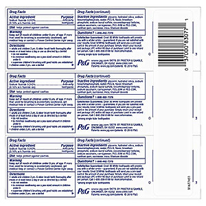 Crest 3D White Brilliance Blast Whitening Toothpaste, Energizing Mint, 3 Count