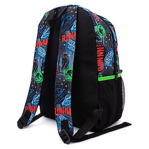 Jurassic World Backpack - Boys Kids 4 Piece School Lunch Box With Water Bottle