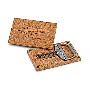 The Durand® two part device to successfully remove older and fragile wine corks whole and intact.