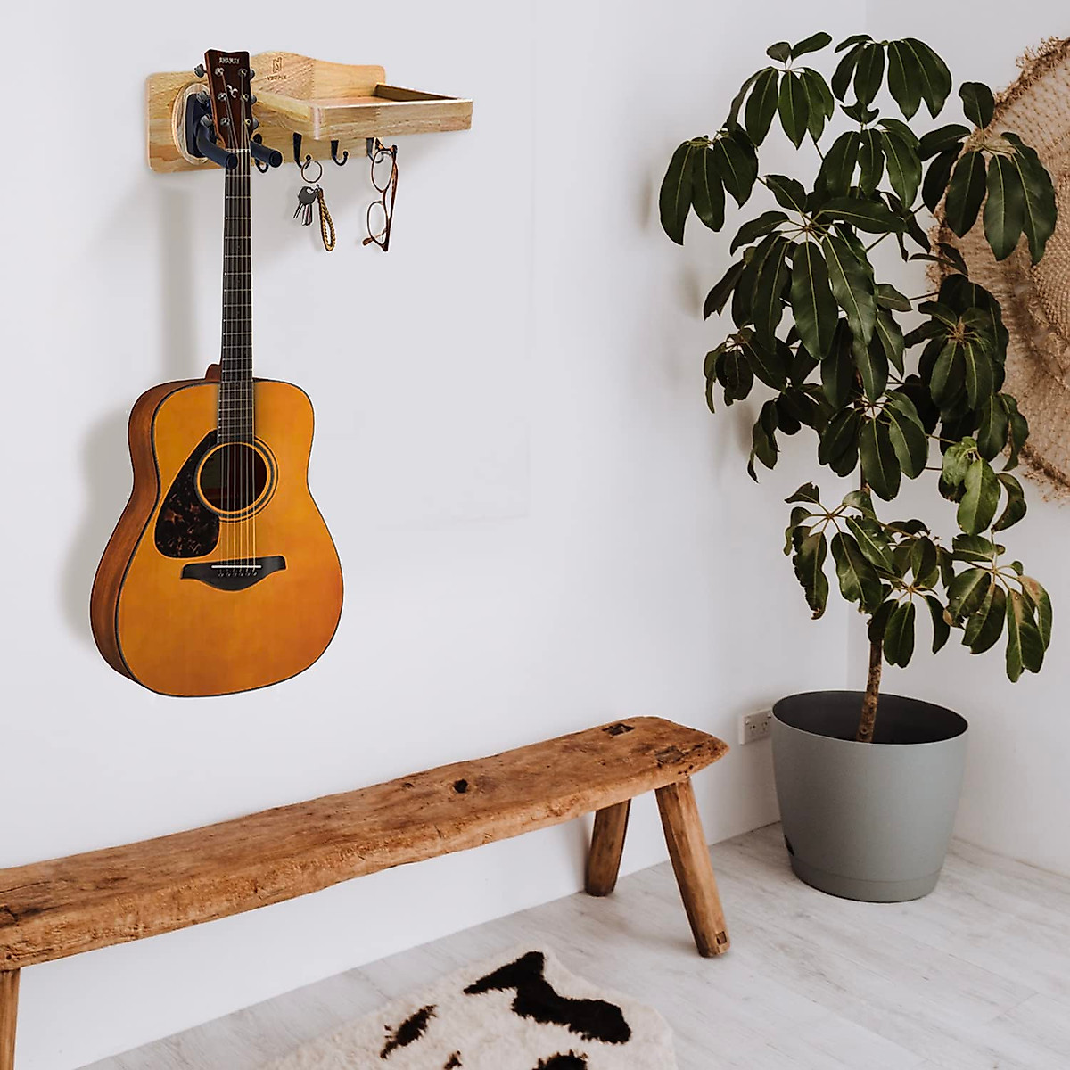 vrupin Natural UNT with Rota for Acoustic, Electric or Bass Guitar, Ukulele